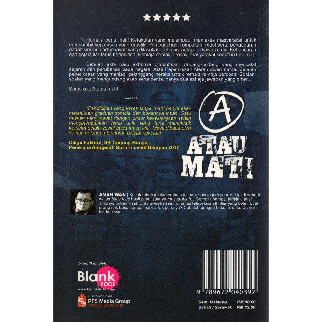 [ LELONG ] A ATAU MATI | Shopee Malaysia