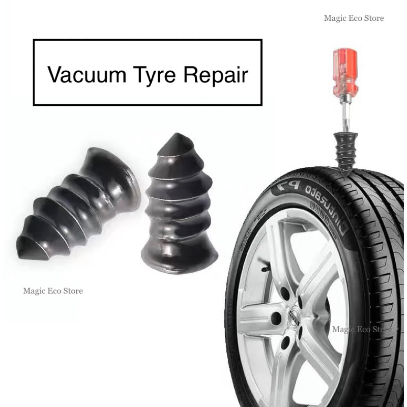 Vacuum Tayar Repair Paku Kereta Motor Rubber Nail pembaikan Tayar Tyre ...