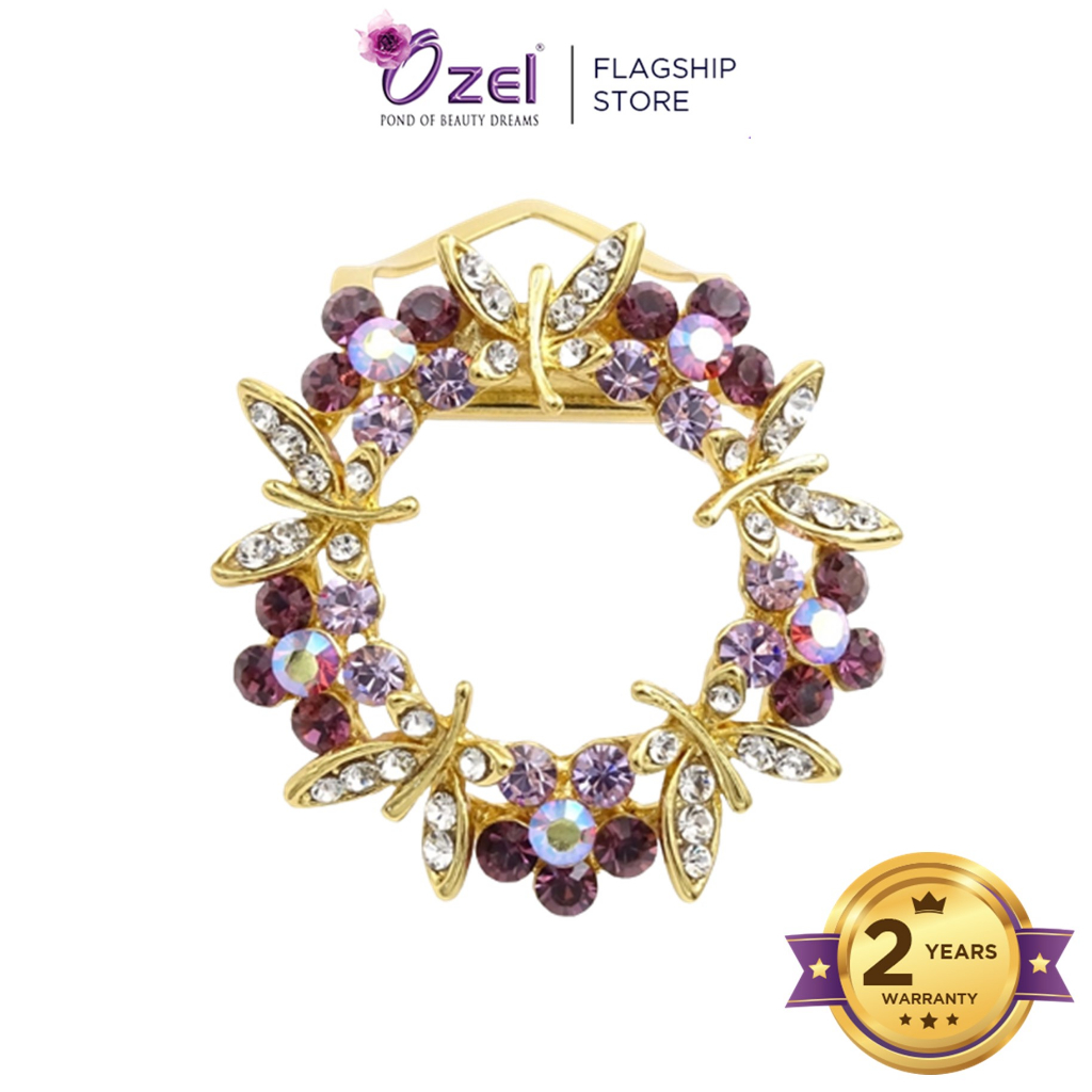 Ozel Brooch Butterfly B192 Kerongsang & Pin Tudung, Hijab, Songkok ...