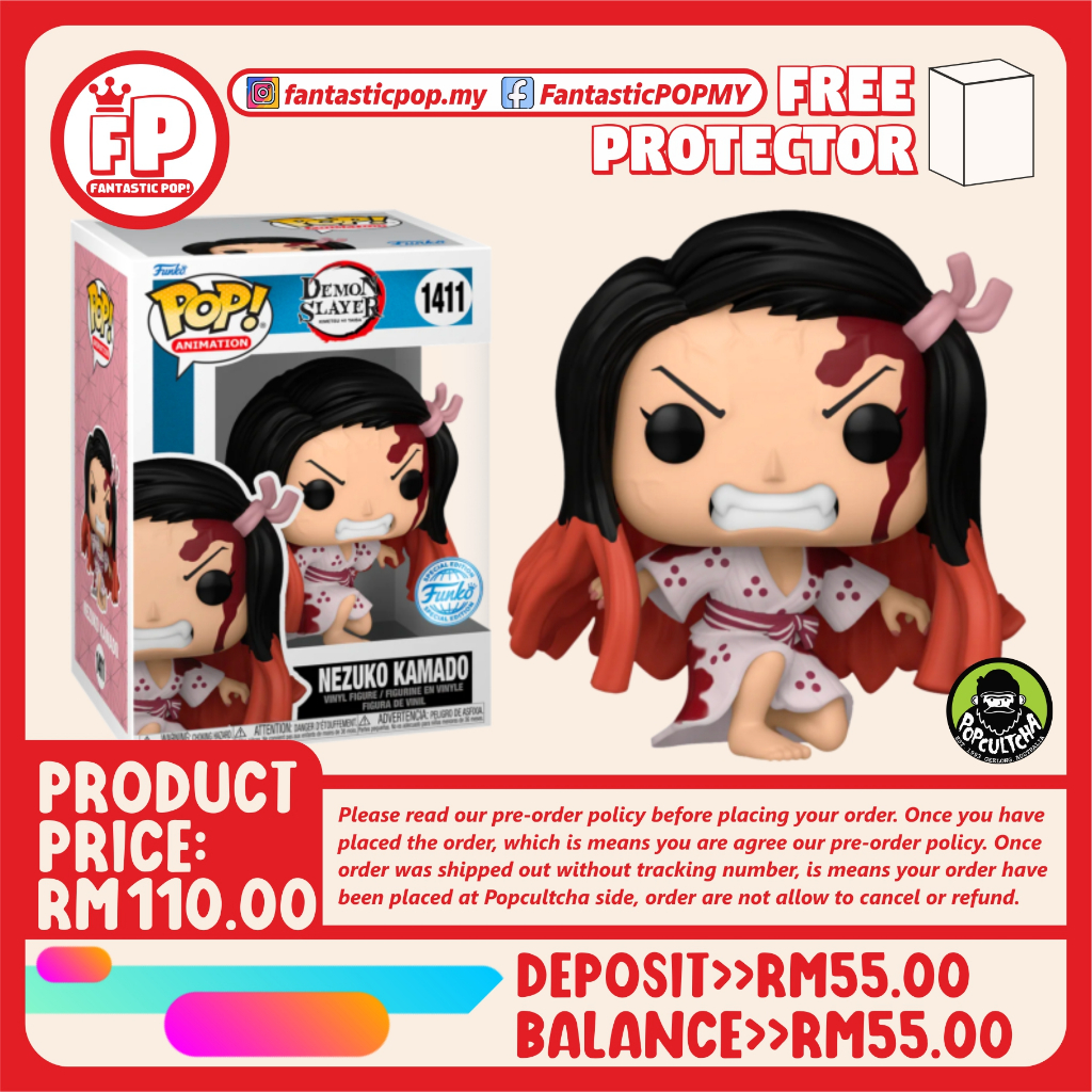[PO] [POPCULTCHA ORDER] Funko POP ! Animation - Demon Slayer - Nezuko ...