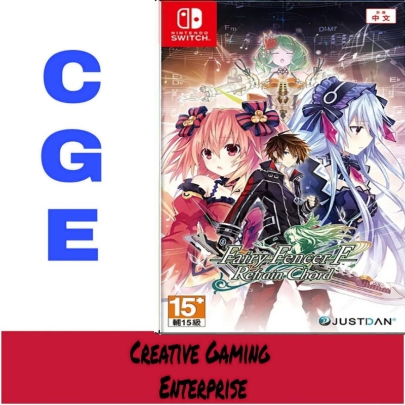 Nintendo Switch Fairy Fencer F Refrain Chord (中文版/Chinese)(New & Sealed 全新) | Shopee Malaysia