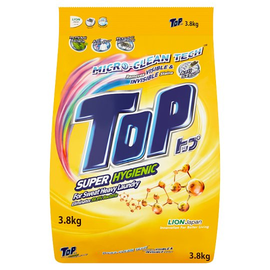 Top Micro-Clean Tech Powder Detergent 3.6 kg -3.8 kg (Super Colour ...