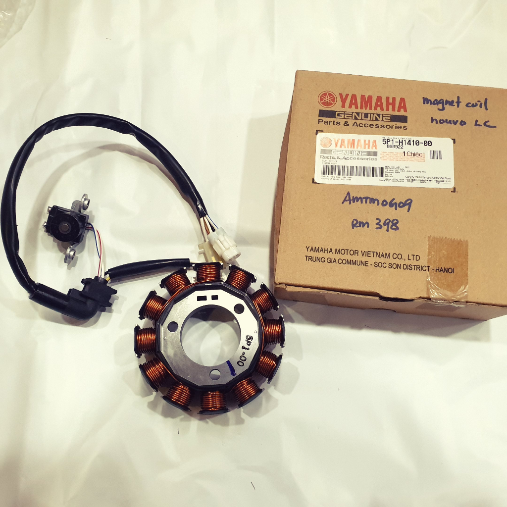YAMAHA NOUVO LC 135CC Fuel Coil Magnet Coil Yamaha Field Coil Starter ...