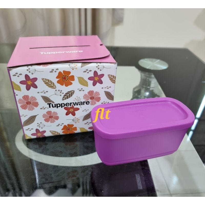 Tupperware Cubix Mini Rectangular / Cubix Half Square Round 250ml (1pc ...