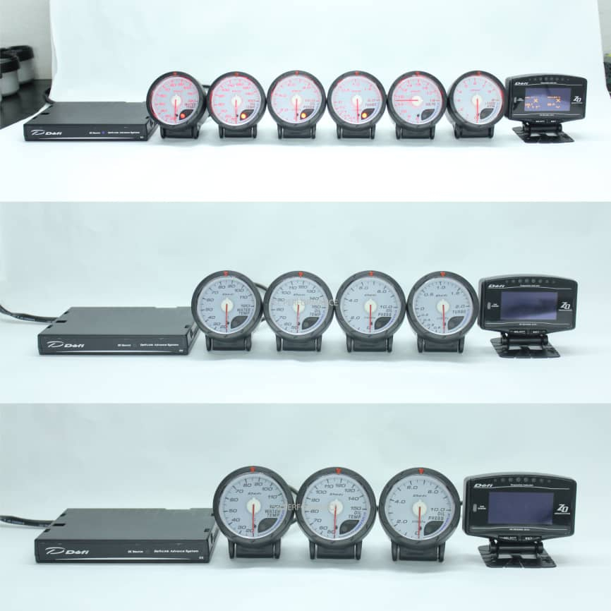 Original Thailand Defi Advance CR White Meter Guage Defi Zd Defi Greddy ...