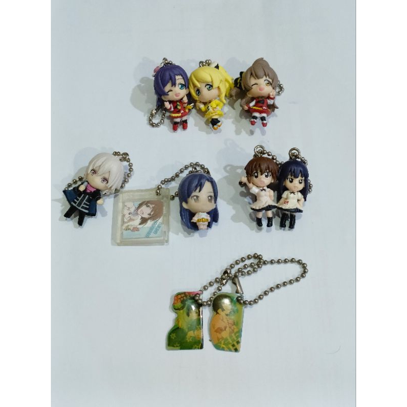 [New] Variety Mini Figure Keychain - Love Live! Idolmaster Working ...