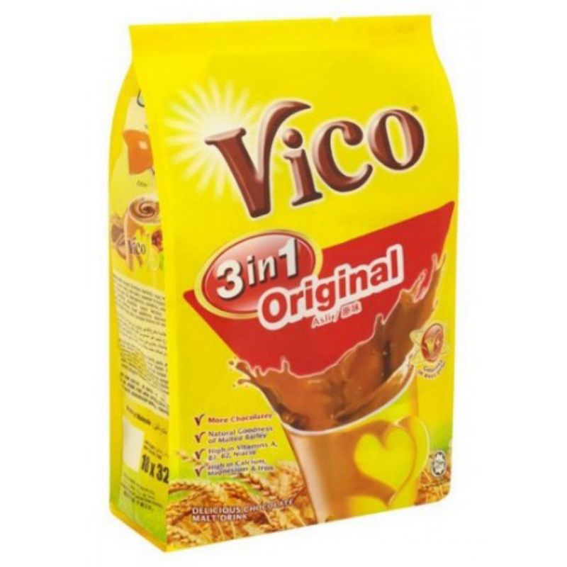 Vico 3 in 1 15 sachet EXP2025 | Shopee Malaysia