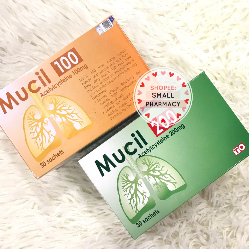 Mucil 100mg /200mg 1box 5g x 30s | Shopee Malaysia