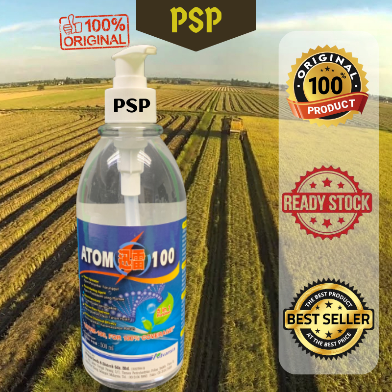 500ml ATOM 100 ADVANSIA Pelekat Racun / Adjuvant / Surfactant ...