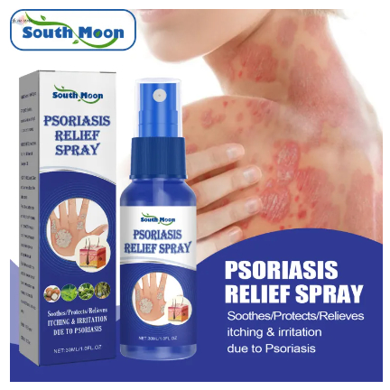 South Moon Psoriasis Spray Eczema Spray Relief Spray Antifungal Skin ...