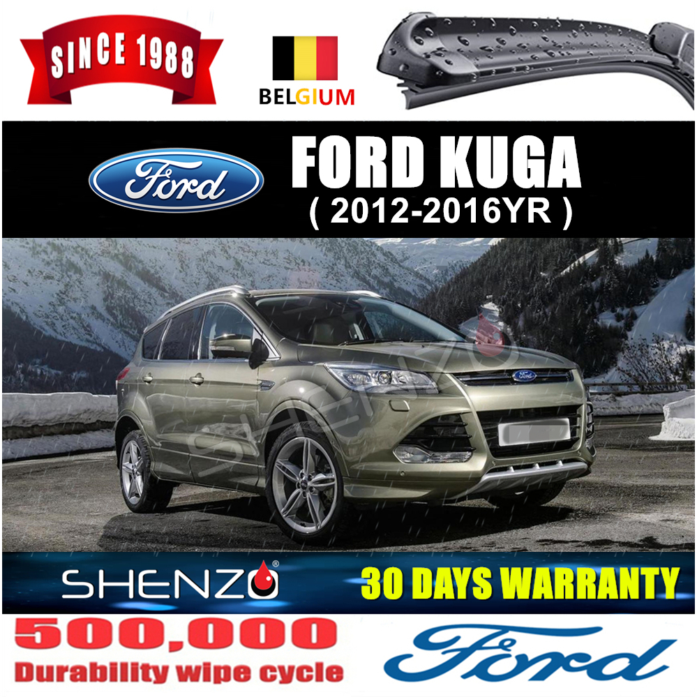 KUGA wiper BELGIUM FORD ESCAPE 2012-2019YR 27''+ 27'' Front Wiper Blade ...