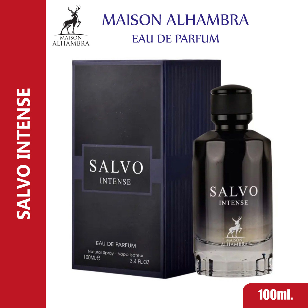 Salvo Intense Perfume 100ml EDP by Maison Alhambra | Shopee Malaysia