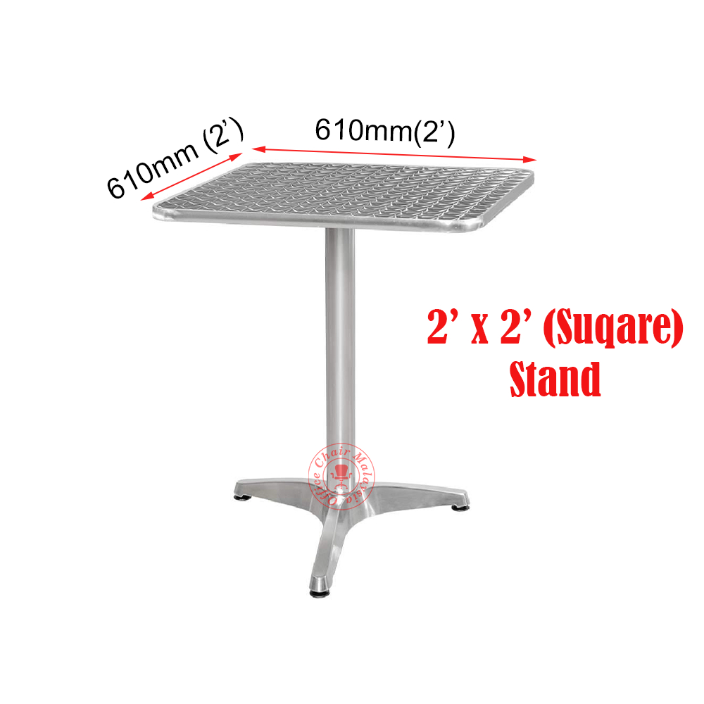 Stainless Steel Table / Foldable Table / Outdoor Table & Chair / Meja ...