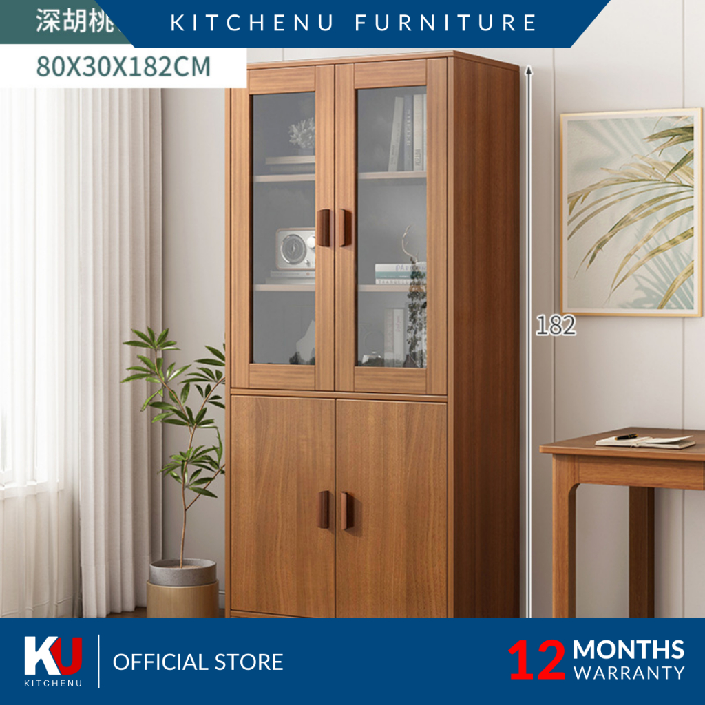 KITCHENU™2 Doors Multipurpose Storage Cabinet Kabinet Simpanan Pelbagai ...