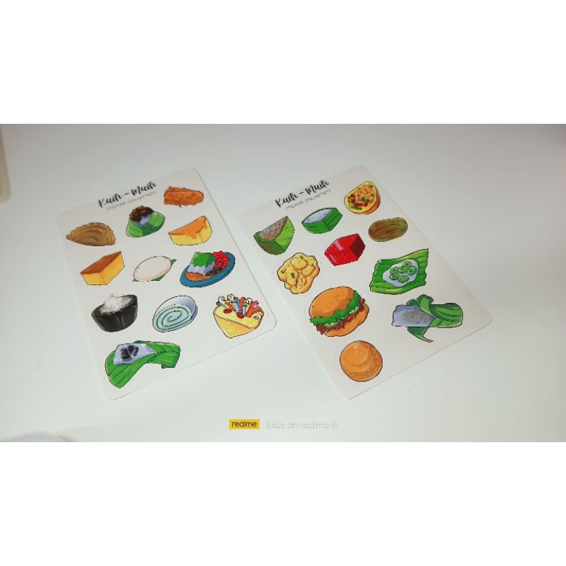 Kuih muih sticker, makanan tradisional,jurnal, aesthetic sticker ...