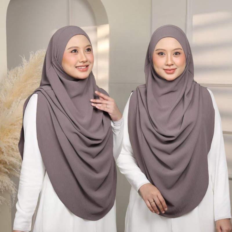 𝗣𝗢𝗦𝗧 𝗧𝗢𝗗𝗔𝗬 Size XL 2XL Tudung Sarung Khimar Labuh Tudung Umrah | Shopee ...