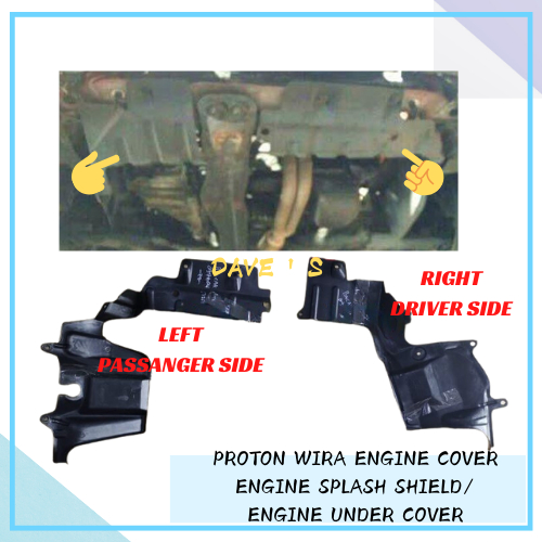 PROTON WIRA ENGINE COVER ENGINE SPLASH SHIELD WIRA ENGINE UNDER COVER ...