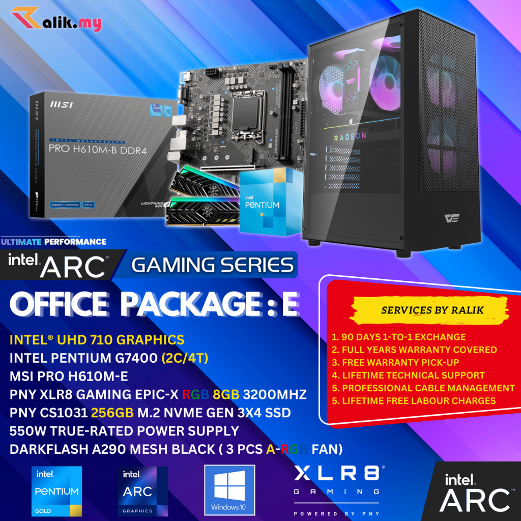 GAMING PC PACKAGE / CUSTOM PC / HOME PC / OFFICE PC / RYZEN / INTEL ...