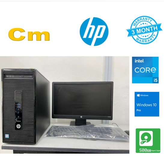 (HP Intel I5-6th Generation MT Refurbished) PRODESK 400 G2 MT/ 8GB DDR4 ...