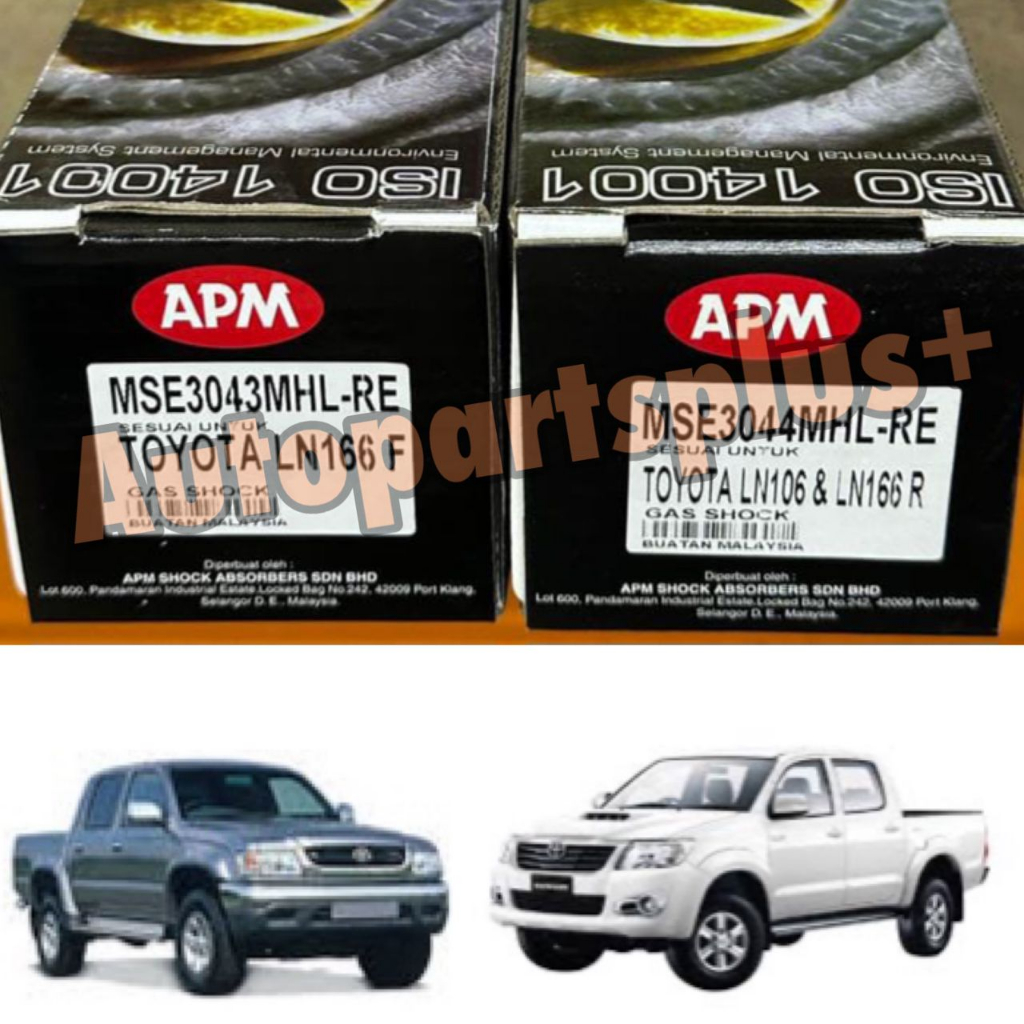 APM GAS ABSORBER FOR Toyota Hilux LN166 | Shopee Malaysia