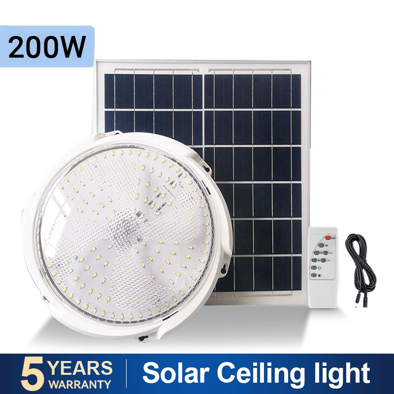 OOKAS LED Solar Light Indoor Home Lampu Solar Ceiling Light Solar Lamp ...