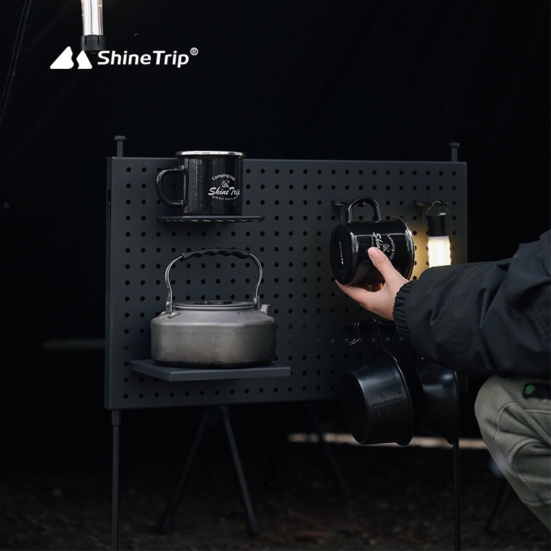 ShineTrip A445-HOO Cave Board Rack Shelf Wind Rope Buckle Creative ...