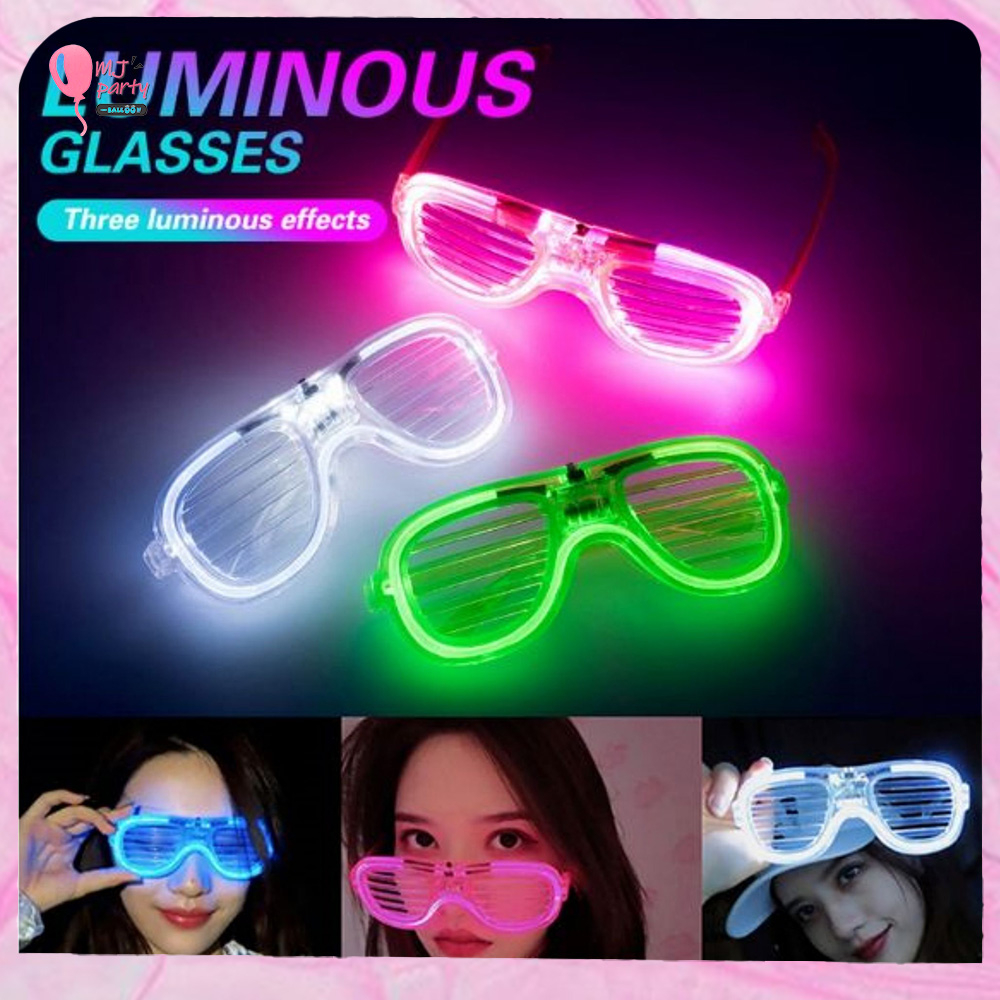 Party Led Light Glasses Glow Glasses Glow in the Dark Party Party Pack ...