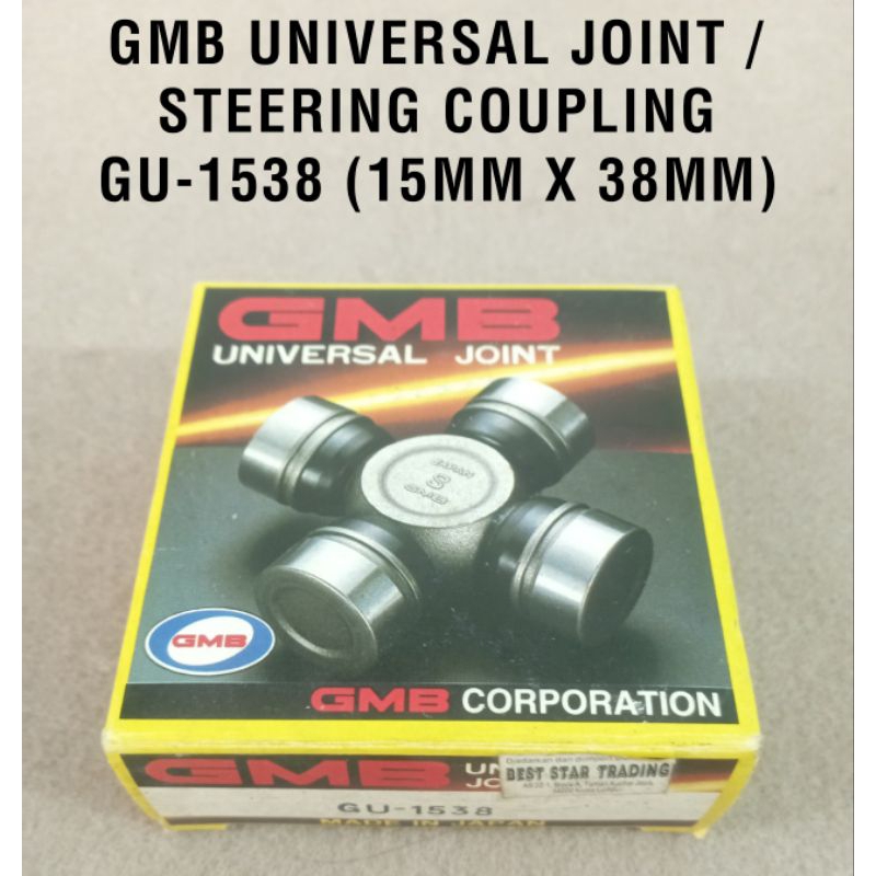 GMB UNIVERSAL JOINT / STEERING COUPLING GU-1538 | Shopee Malaysia