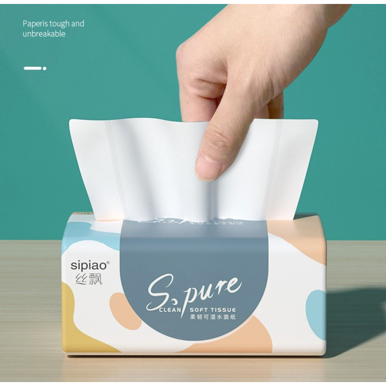 Superb Soft 400pcs Facial Tissue Paper Bathroom Tissue Travel Tissue ...