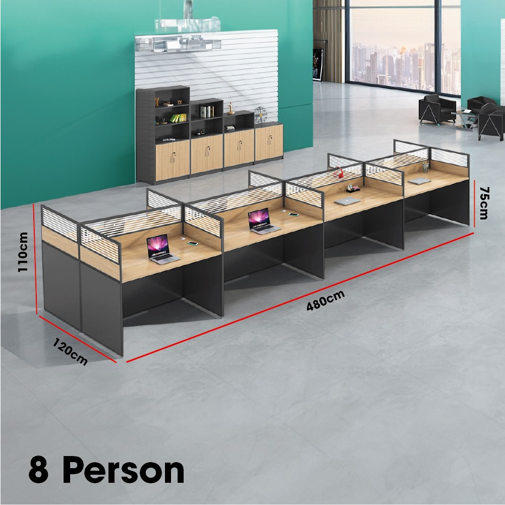Ready Stock Workstation Office desk work station staff computer desk ...