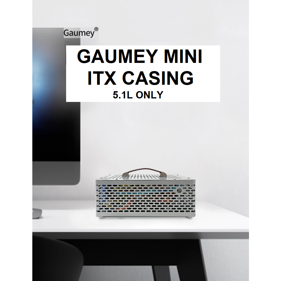 [PRE ORDER] GAUMEY MINI ITX PC CASING SFF CASING SMALL CASING | Shopee ...