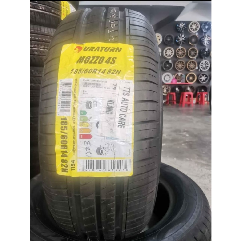 DURATURN 185/60R14 4S TAYAR BARU MURAH BUKIT RAJA | Shopee Malaysia