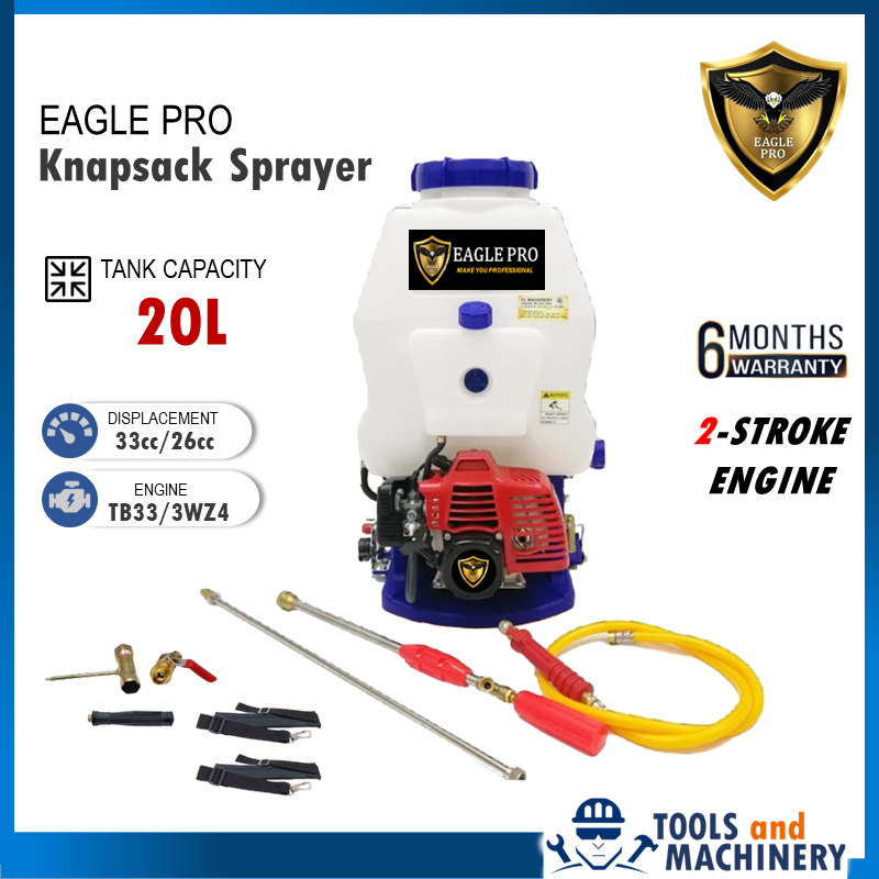 Eagle Pro TB33 3WZ4 Mist Sprayer Knapsack Sprayer Engine Sprayer Mesin ...