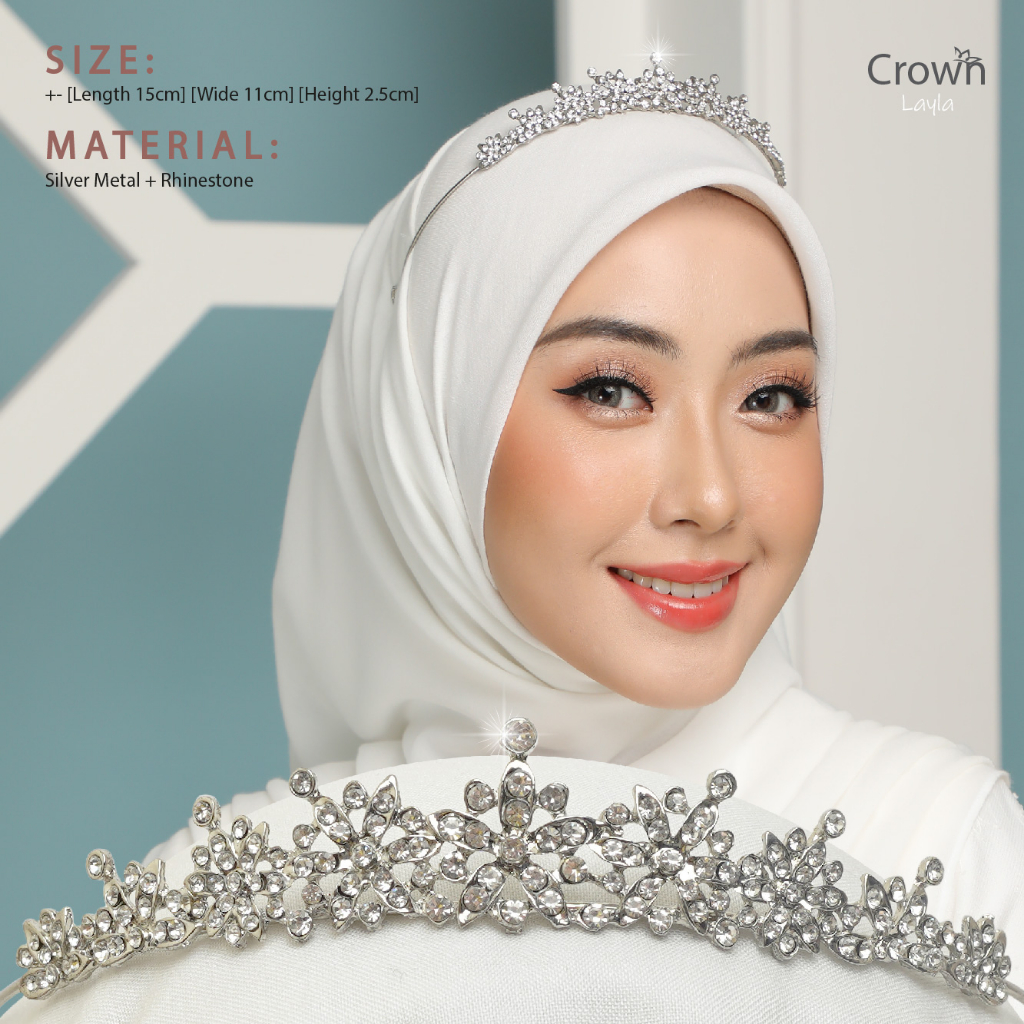 [CROWN OF THE MONTH] Crown cantik, Crown Tunang, Crown Nikah, Crown ...