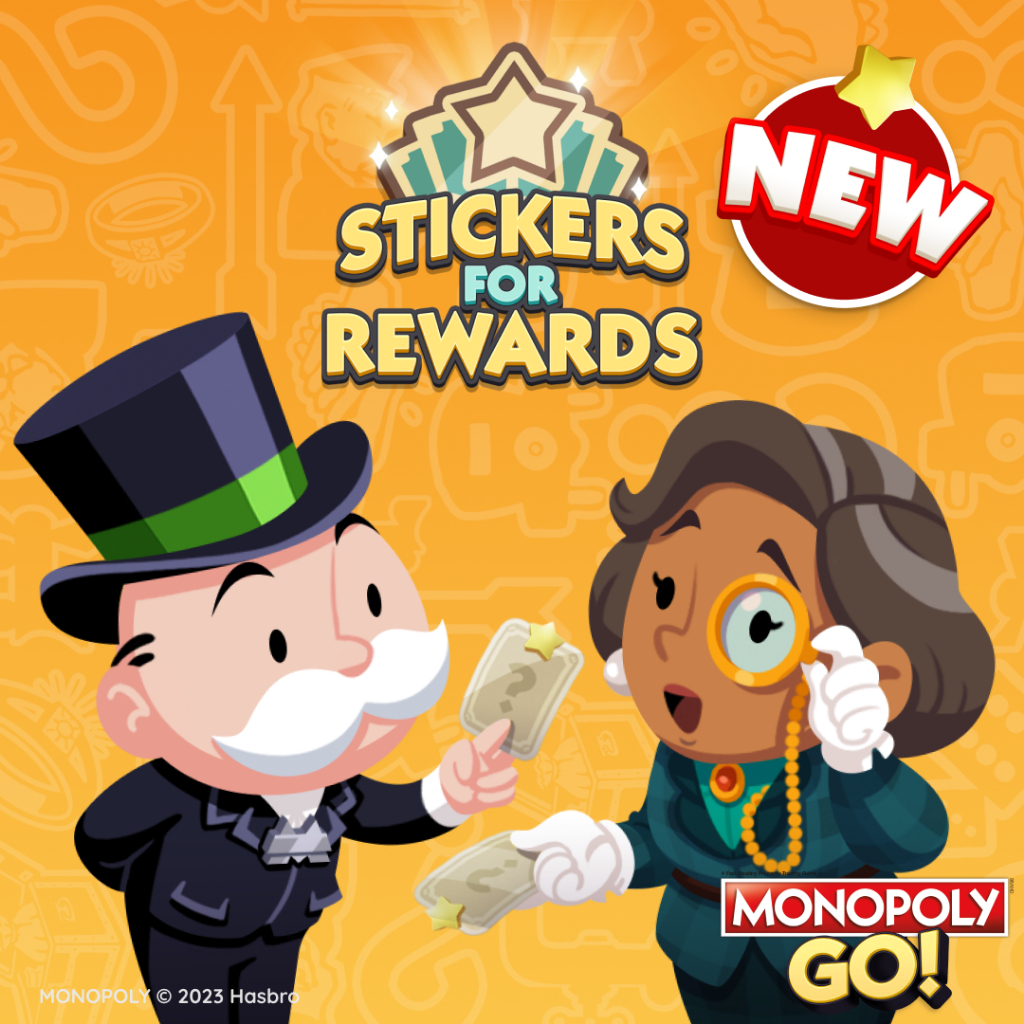 Monopoly Go 4 / 5 stars🌟 Sticker (CHEAPEST) | Shopee Malaysia