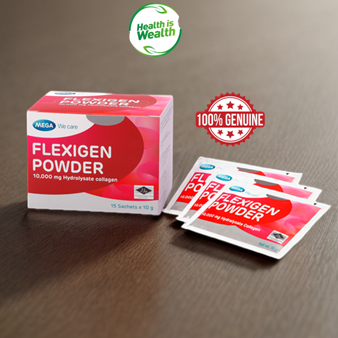 Mega Flexigen Powder 10000mg 15 Sachets [exp: 2/26] Sakit Lutut, Joint ...