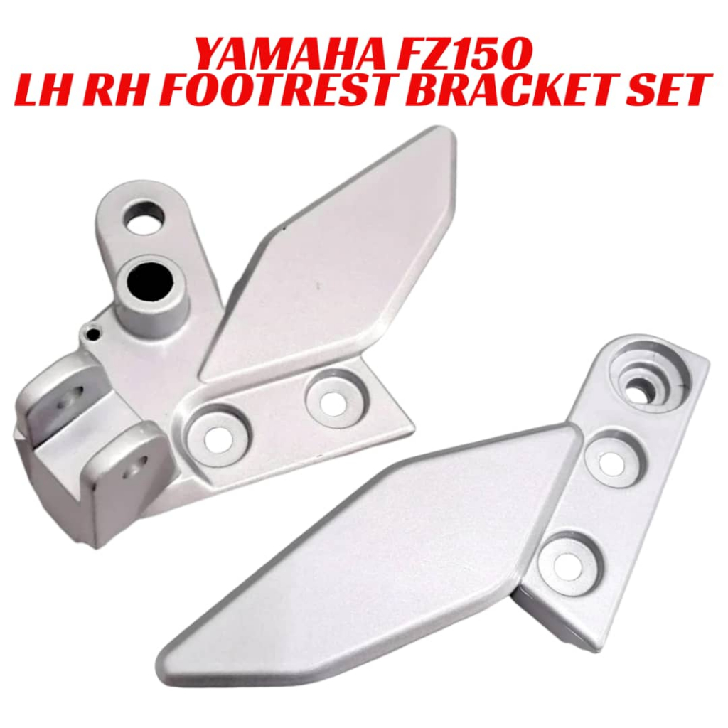 Yamaha FZ150 FZ 150 LH RH Footrest Stay Bar Bracket Set Foottest ...