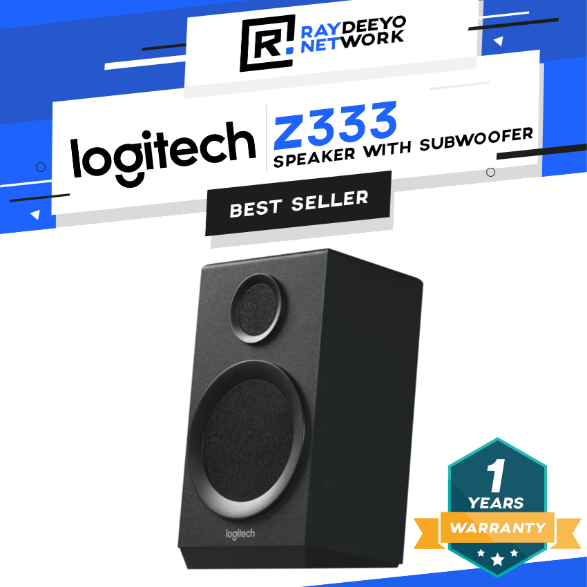 Logitech Z333 2.1 Speaker System with Subwoofer [80 Watts Peak/Strong ...