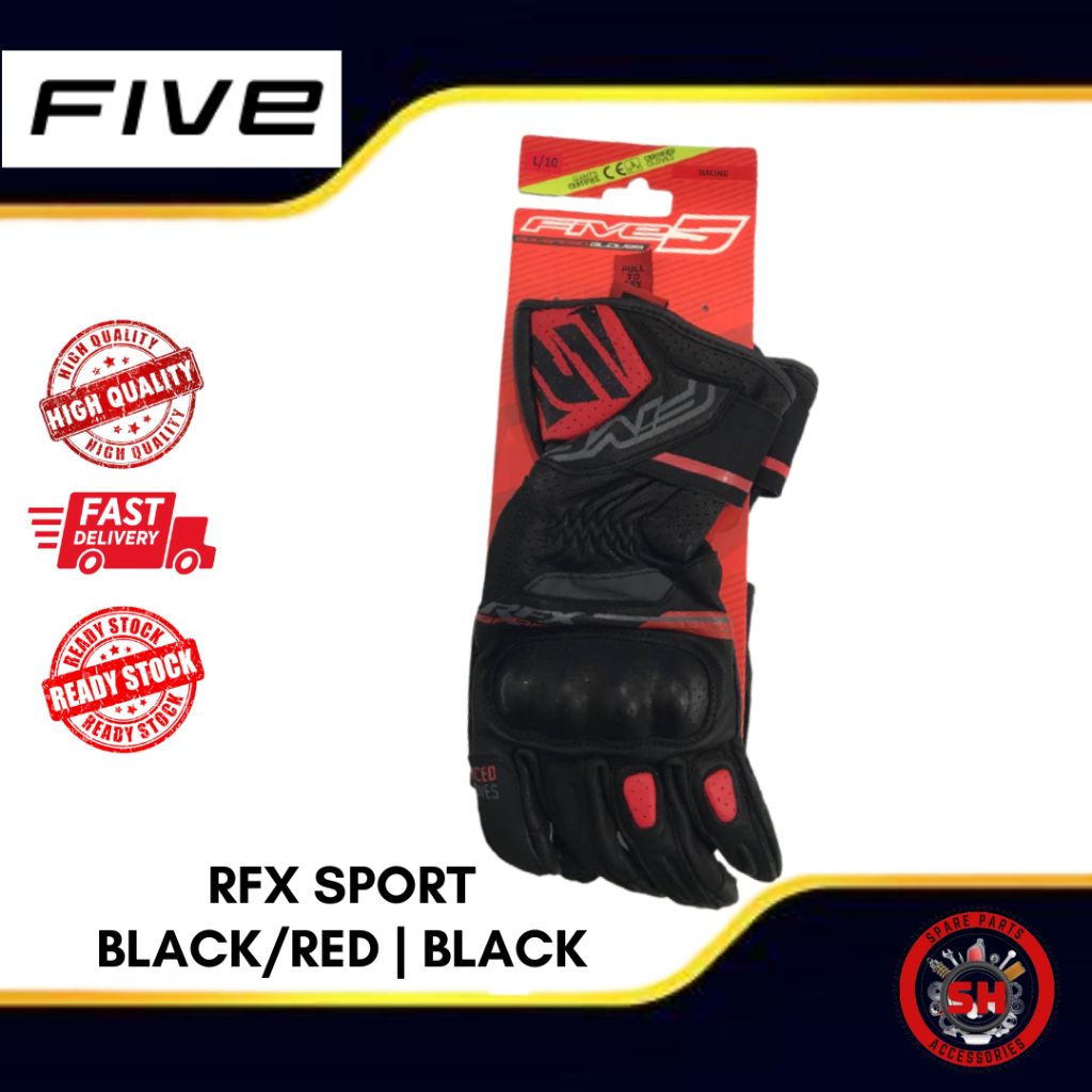 Five Glove RFX Sport Glove (Ready Stock) Glove Motor Motorcycles Glove ...