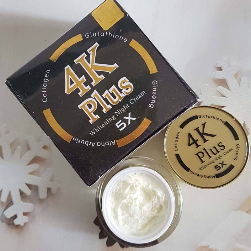 4k plus whitening night cream | Shopee Malaysia