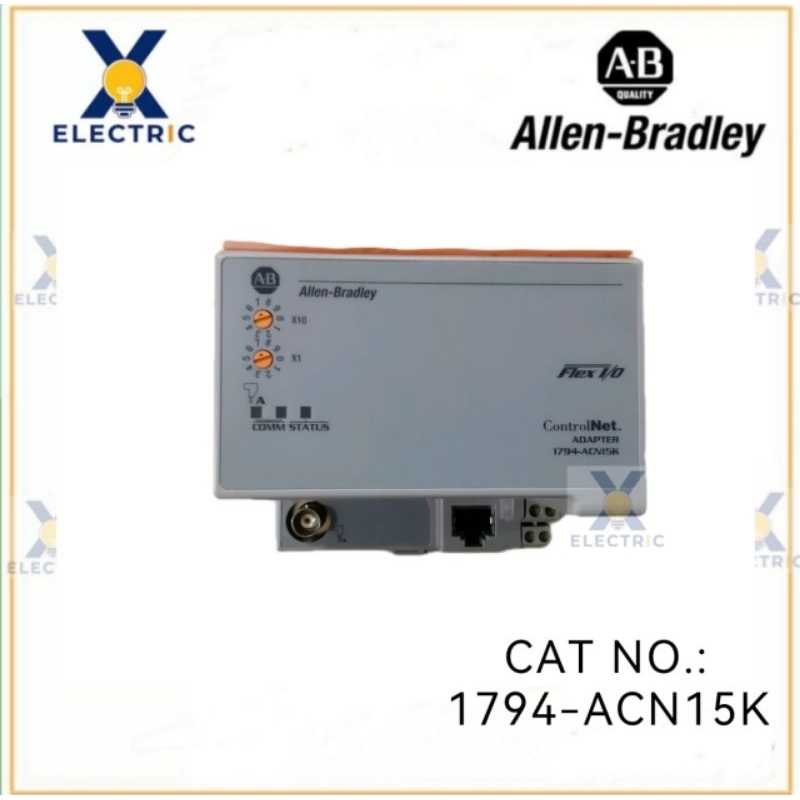 Allen Bradley 1794ACN15K ControlNet Flex I/O Adapter Module | Shopee ...