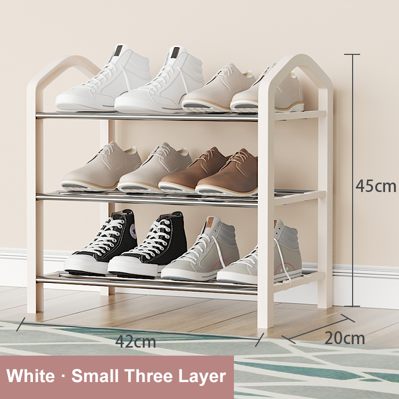 4 Tier Shoe Rack / Rak Kasut 4 Tingkat / DIY Space Saving Shoe ...