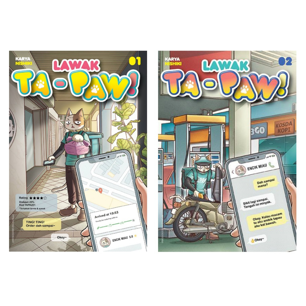 Komik Lawak Ta-Paw! 01 - 05 Oleh Nishiki (Kulit Lembut) | Shopee Malaysia