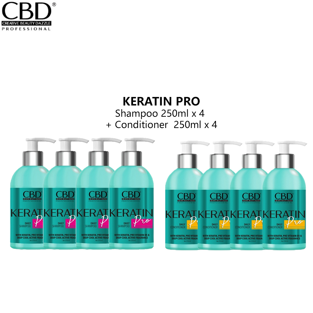 CBD Professional Keratin Pro Daily Treatment Set | Shopee Malaysia