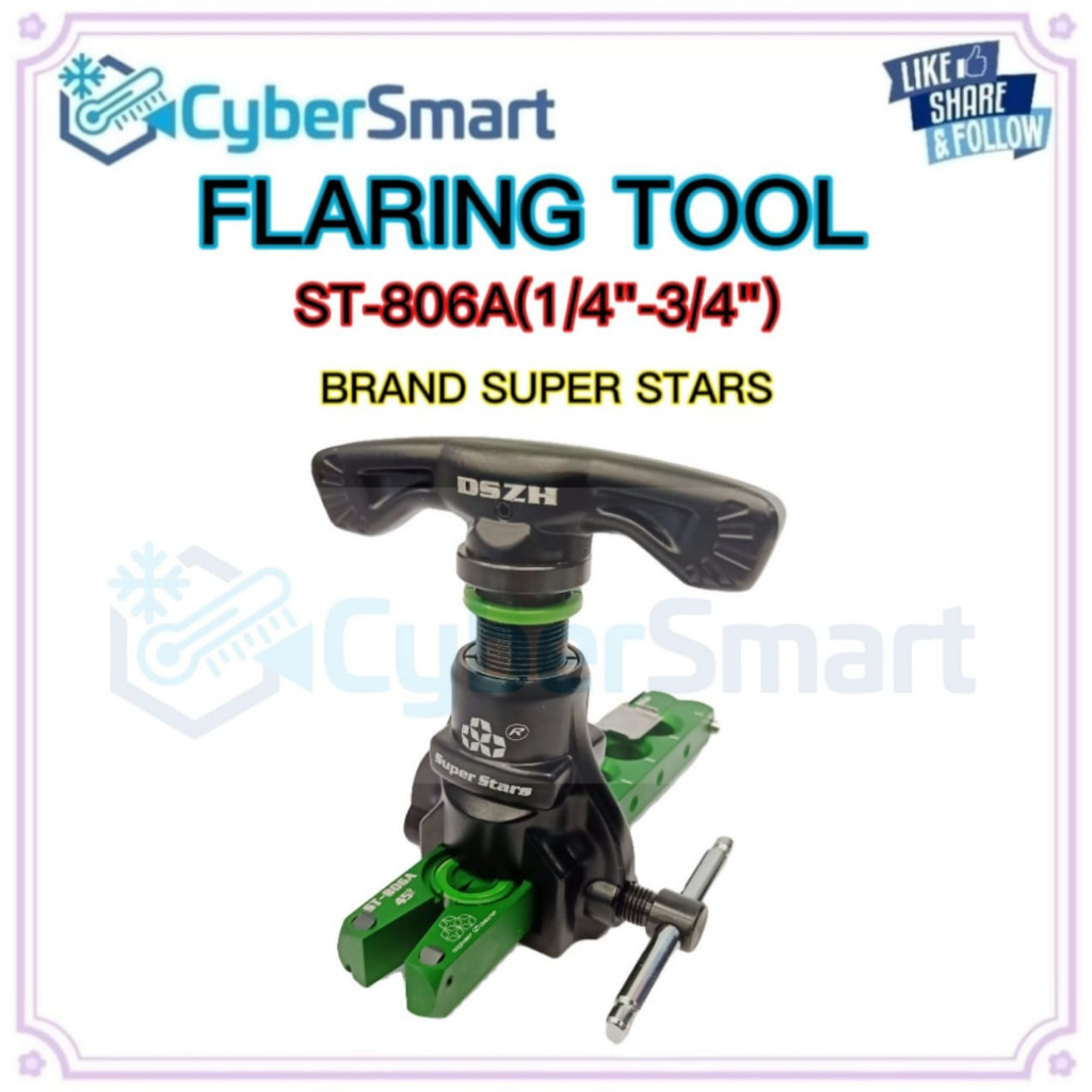 SUPER STARS FLARING TOOL ST-806A (1/4" - 3/4" ) | Shopee Malaysia
