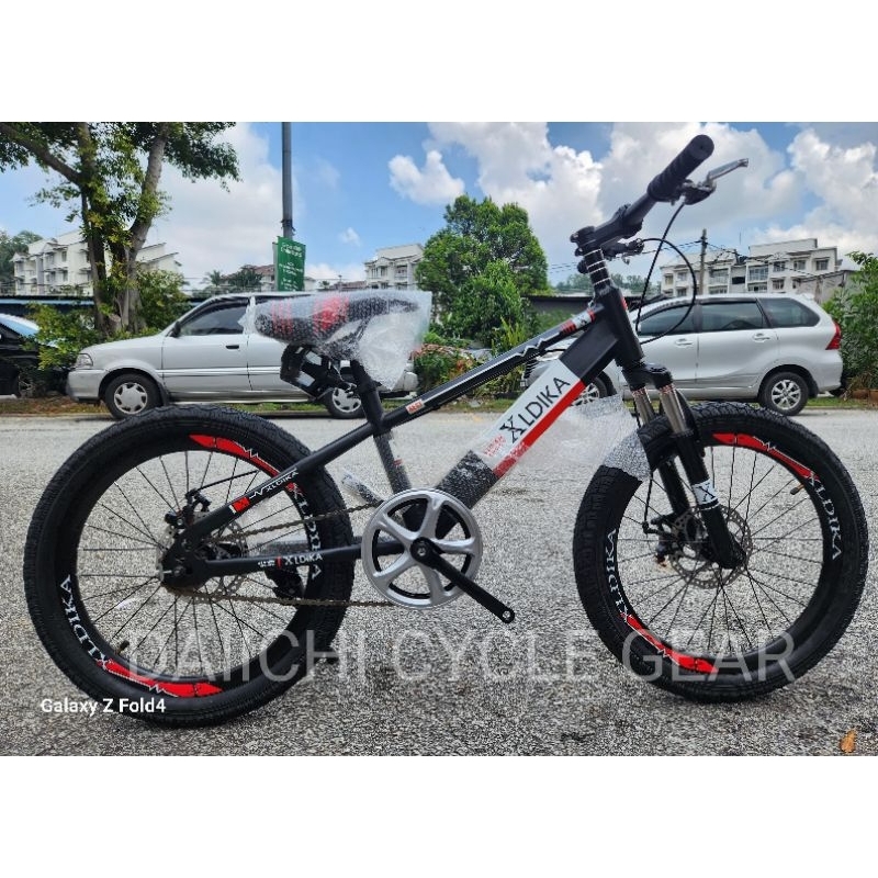 🔥SIAP PASANG 100%🔥BASIKAL 20INCH MTB DISC BRAKE SINGLE SPEED WITH ...
