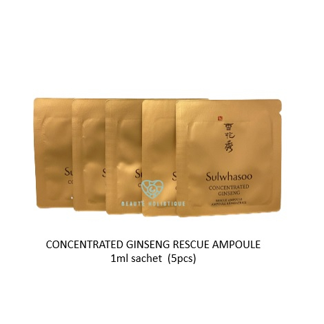 [CLEAR STOCK] Sulwhasoo Concentrated Ginseng Rescue Ampoule 1ml / 3.5g ...