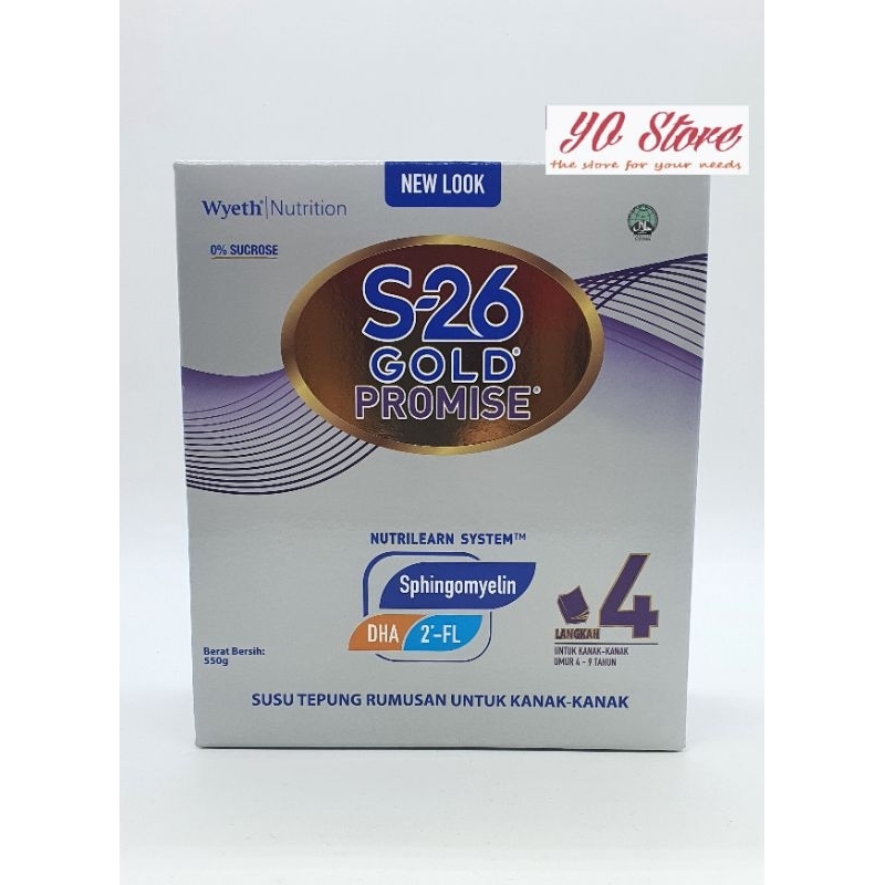 Wyeth S26 Gold Promise Step 4 (4 years & above) 550gm | Shopee Malaysia