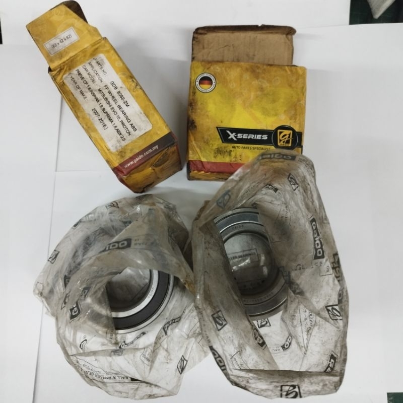 (NOS Price Per Pair) Gaido Front Wheel Bearing Proton PREVE SUPRIMA ...