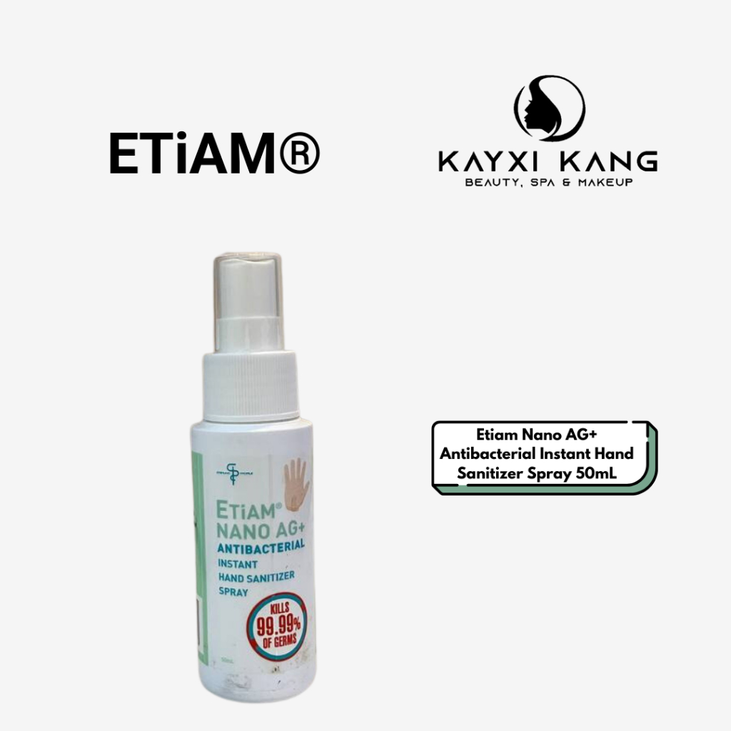ETIAM NANO AG+ ANTIBACTERIAL INSTANT HAND SANITIZER SPRAY 50ML | Shopee ...